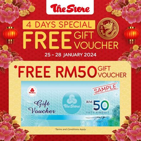 The Store Free T Voucher Promotion 25 Jan 2024 28 Jan 2024