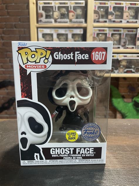 Funko Pop Ghost Face Glow In The Dark Special Edition Scream Caja