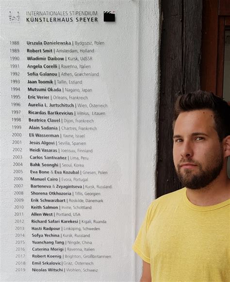 2019 Nicolas Witschi Künstlerbund Speyer