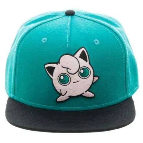 Pokemon Jigglypuff Color Block Snapback Cap Apparel Bioworld Toywiz