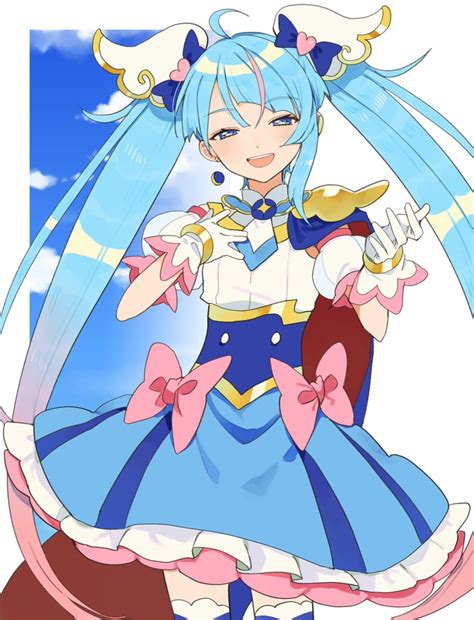 Sora Harewataru And Cure Sky Precure And 1 More Drawn By Kurodeko