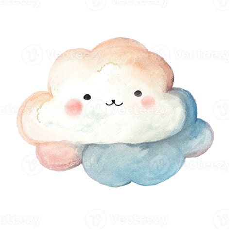Cloud Cute Cartoon Ai Generative 29958201 Png