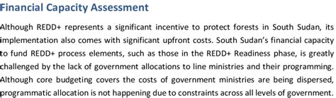 Summary Box Of Technical Capacity Assessment Download Table