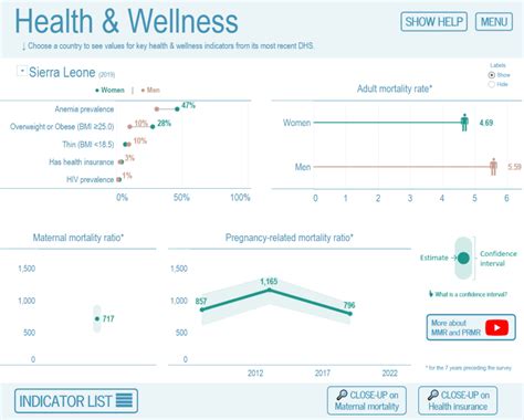 Gender Dashboard Explore Dhs Gender Related Data Across A Wide Range