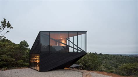 2dm Arquitectos Creates Angular Holiday Cabin On Chilean Coast
