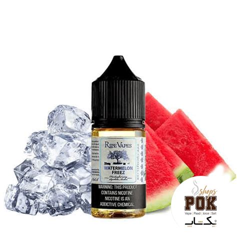 خرید سالت هندوانه یخ رایپ ویپز پک شاپ
