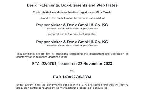 Certificate Archives Derix Gmbh