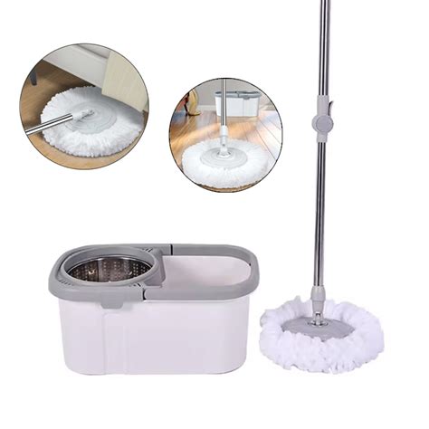 Home Modern Water Absorbent Mop Head Floor Cleaner Semi Automatic Mop