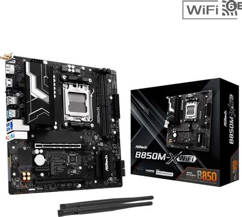 Asrock B850m X Wifi Am5 Micro Atx Motherboard