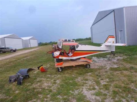 Damaged Kitfox 3 For Parts Or Project Lsa Experimentalrotax 582 912