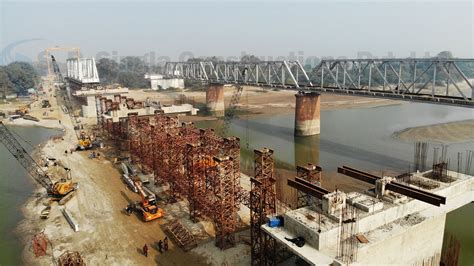 High Level Bridge Across River Ghaghara In The State Of Uttar Pradesh Sp Singla Constructions