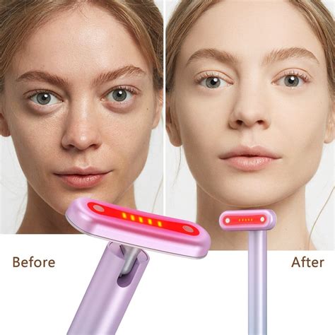 4 In 1 Red Light Therapy Facial Skincare Tool For Face Neck Ems