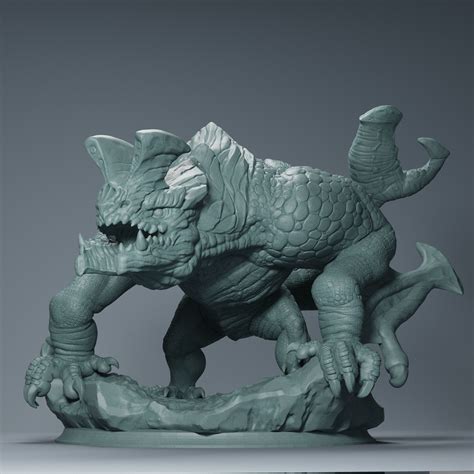 Otachi Kaiju 3d Model 3d Printable Cgtrader