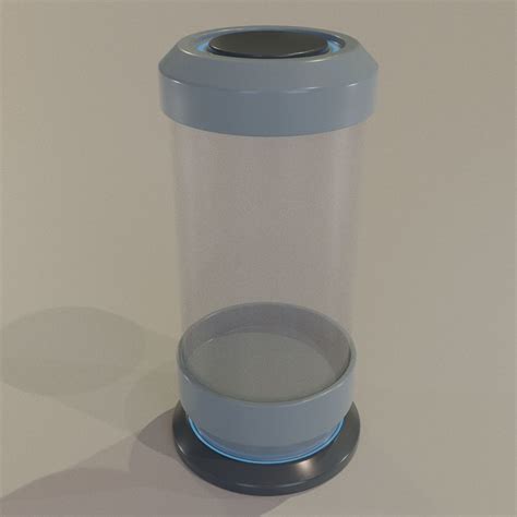 Scifi Fluid Container 3d Model Cgtrader