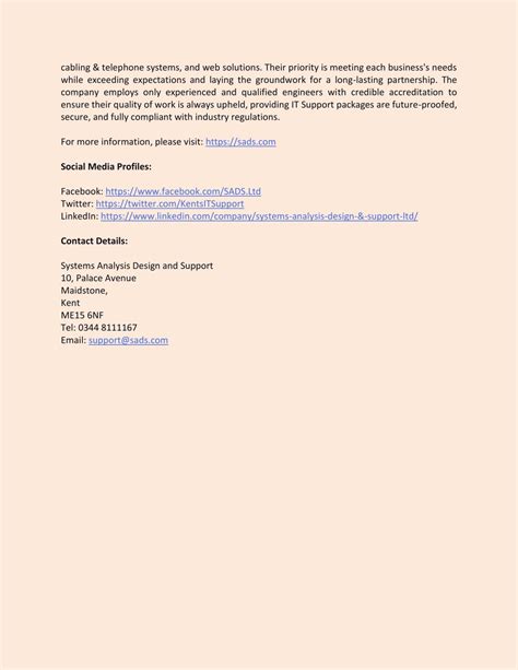 Ppt Systems Analysis Design And Support Offers Web Design And