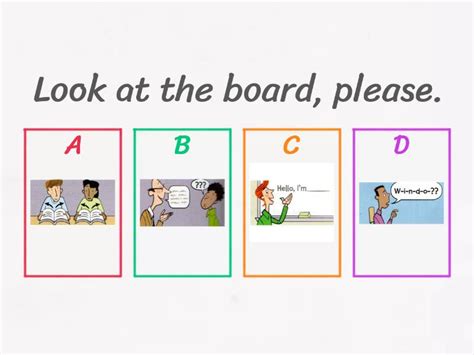 Classroom Language Quiz