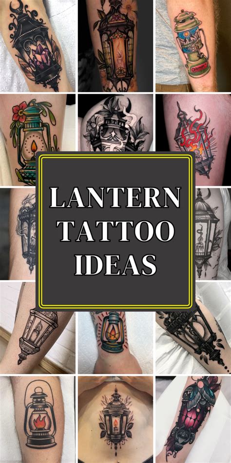 23 Lantern Tattoo Ideas For Men And Women Traditional Neo