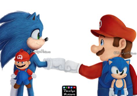 Sonic Movie And Mario Movie By Jocelynminions On Deviantart