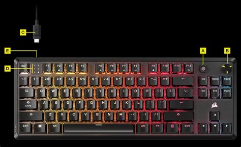 K Core Tkl Manual Quick Start Guide Corsair