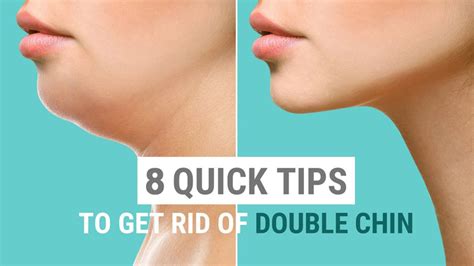 How To Get Rid Of Double Chin 8 Quick Tips To Lose Double Chin