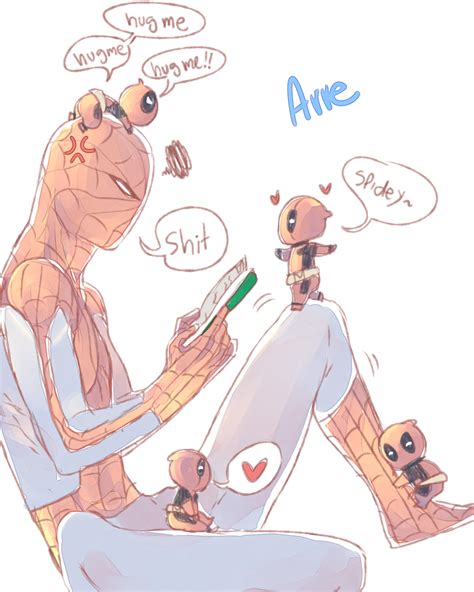 Spideypool By Arr On Deviantart