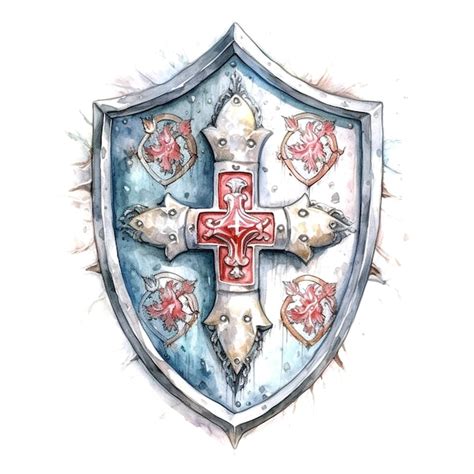 Premium Ai Image Shot Of Shield