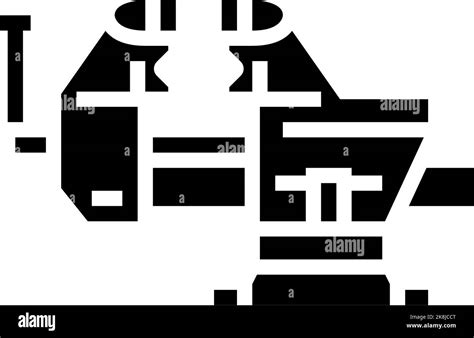 Combination Vice Glyph Icon Vector Illustration Stock Vector Image