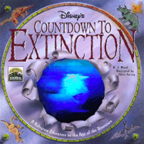 Pre Owned Disneys Countdown To Extinction Hardcover 0786831758 9780786831753