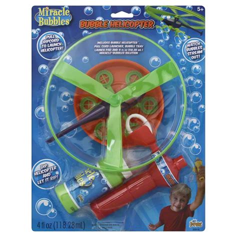 Imperial Miracle Bubbles Bubble Helicopter Shop Toys At H E B