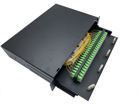 E2000 Sc 48 Port Odf 480mm Fiber Optic Patch Panel