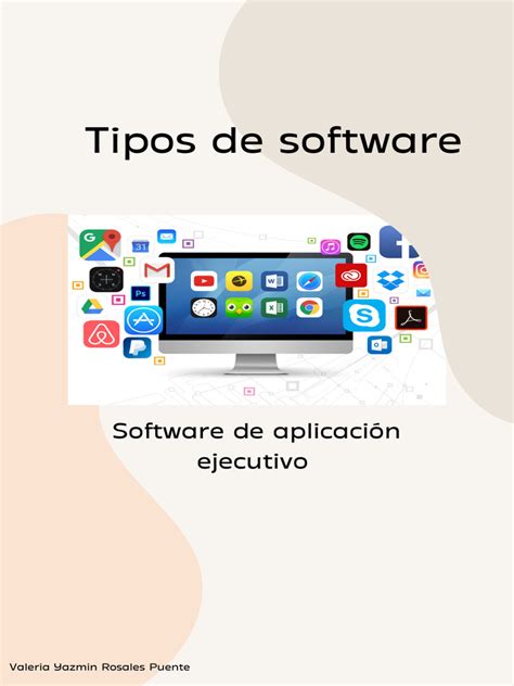 Tipos De Software Pdf Software Software De La Aplicacion