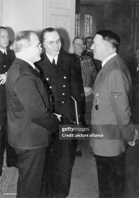 Soviet Foreign Minister Vyacheslav Molotov In A Conversation With