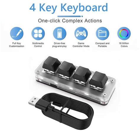 Programmable DIY Mechanical Keyboard Bluetooth Usb Wired RGB Custom Mini Key Knob Ro Hot