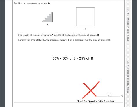 Why Is This Answer Incorrect R Gcse