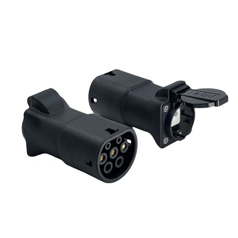 Adapter Type2 V2l Socket With Schuko Ev Charger 16a 230v China Adapter