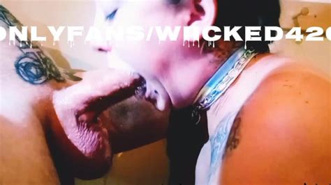 Amateur Balls Deep Throat Job