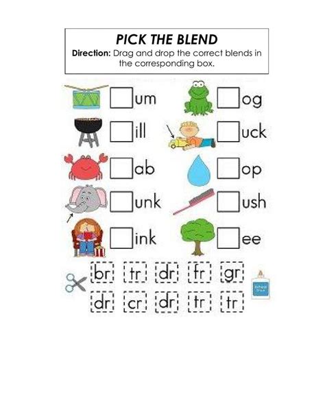 R Blends Worksheet Live Worksheets Worksheets Library