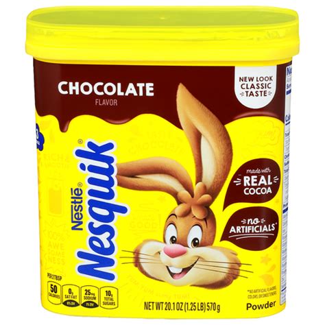 Nestle Nesquik Chocolate Powder 201 Ounce 1 Count Super 1 Foods
