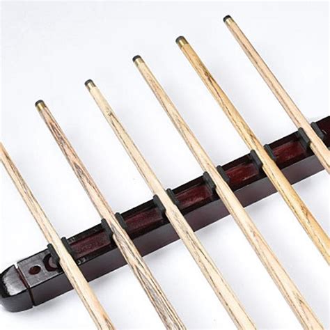 1 Paar Billard Holz Rack Halter Wand Montiert Häng Vicedeal