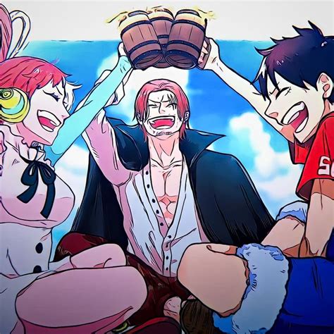 Shanks Uta Luffy One Piece