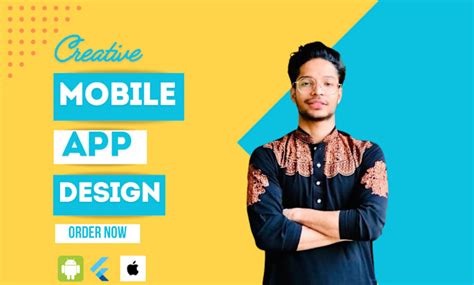 Be Your Flutter Front End Developer Using Mobile App Ui Ux Design By Hannan08 Fiverr