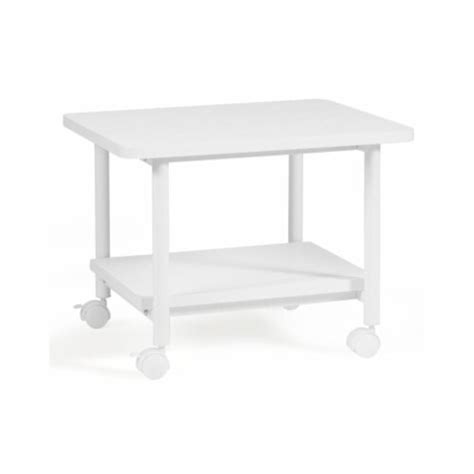 Hivvago Under Desk Printer Stand With 360Â° Swivel Casters White 1 Piece Frys Food Stores