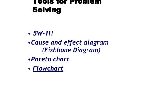 Problemsolving Pdcappt