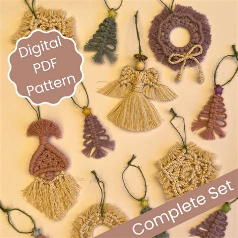 Macrame Christmas Tree Pattern