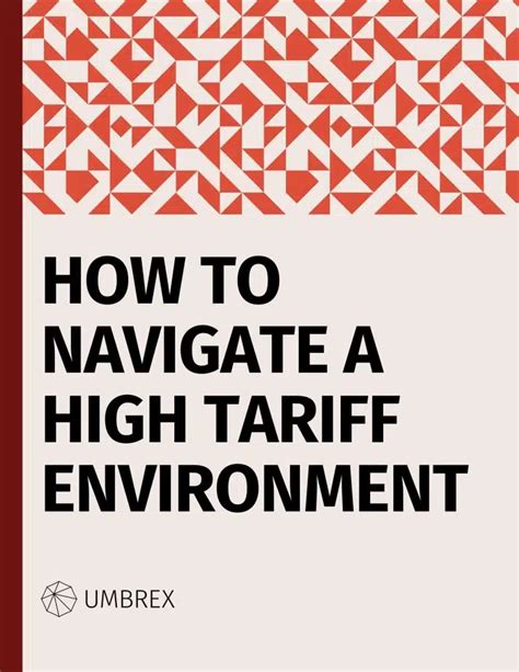 Tariff Classification Reference Guide