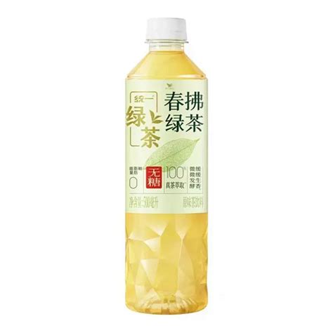统一春拂绿茶无糖茶饮料500ml15瓶饮料高山茶叶原叶萃取微发酵 淘宝网 花瓣网
