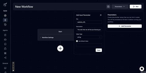 Workflow Parameters Skyvern