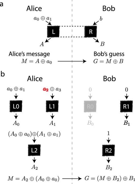 Illustration Of The Information Causality Protocol A A General