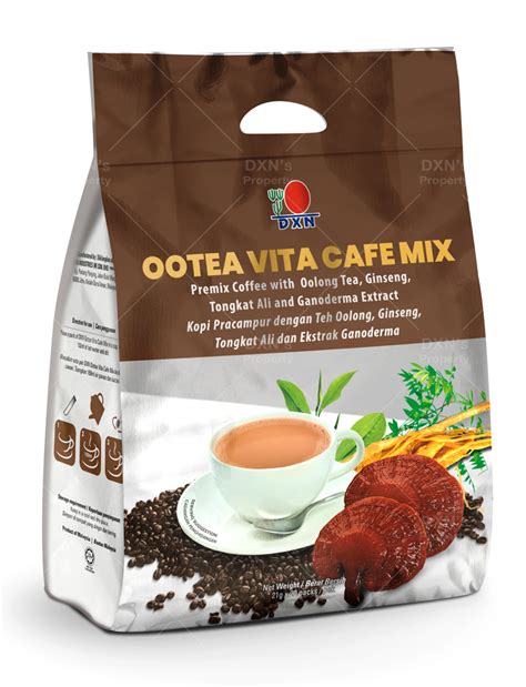 Dxn Ootea Vita Cafe Mix Productos Dxn