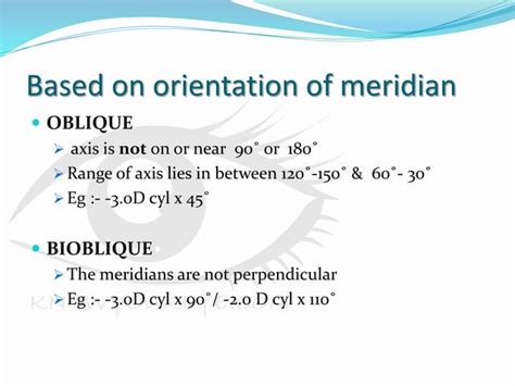 Astigmatism Pptx Eye And Vision Conditions Diseases And Conditions